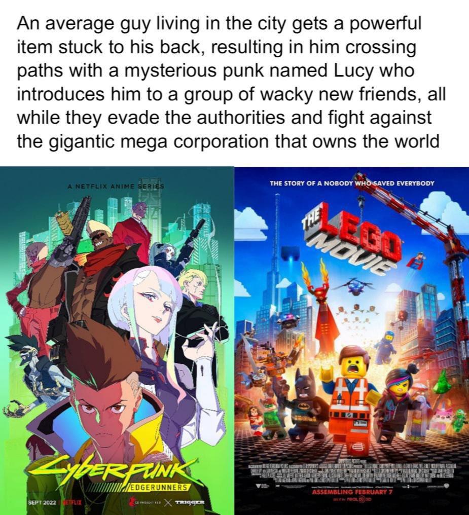 An average guy... | Cyberpunk Edgerunners | Know Your Meme