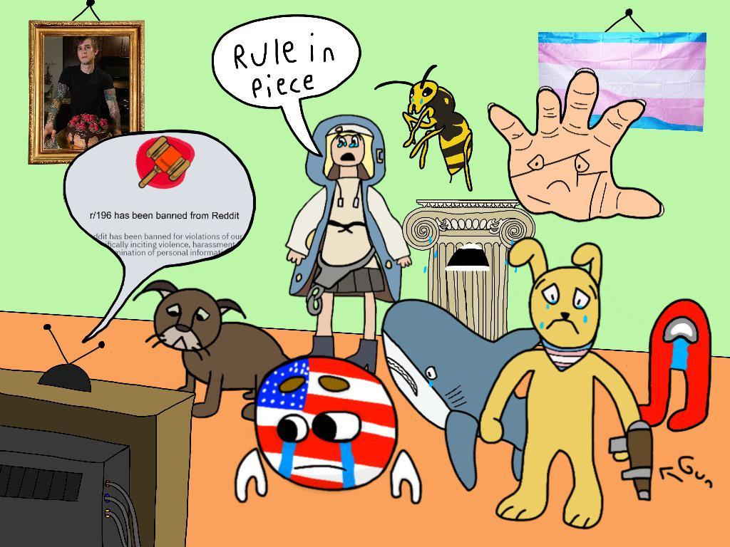 r/196 has been banned from Reddit | Oh No, Bro! / Characters Reacting To Sad Breaking News ...