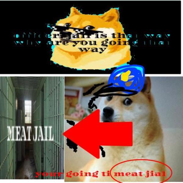 meat jail | /r/dogelore | Ironic Doge Memes | Know Your Meme