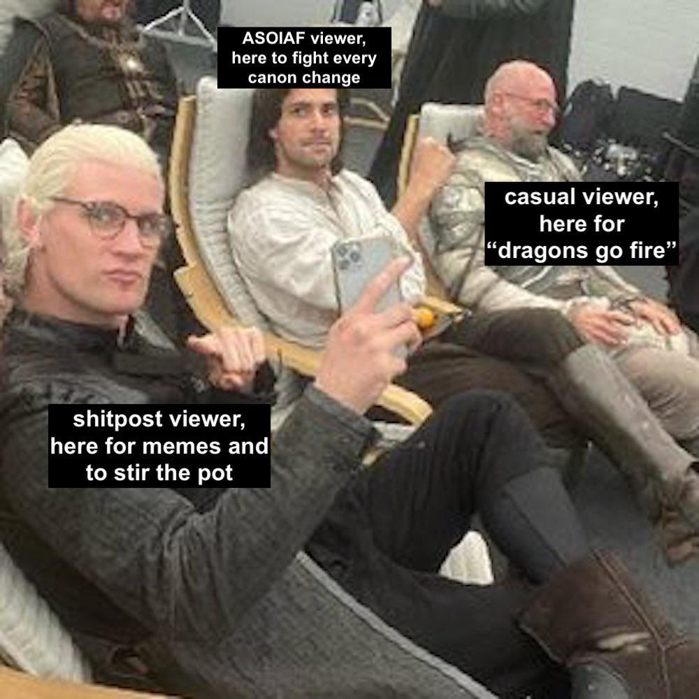 the 3 types of GOT viewers | /r/FreeFolk | /r/freefolk | Know Your Meme