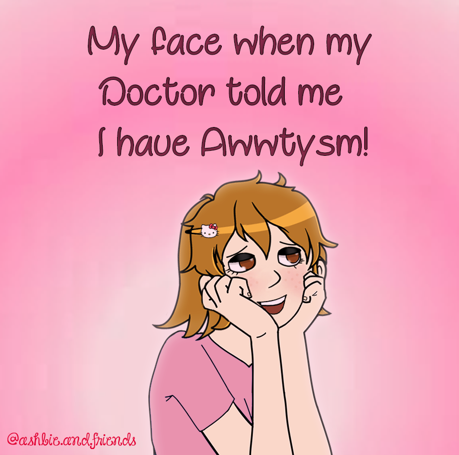 Awwtysm! | Ashbie Moon / Aspie Girl / Aspie Chan | Know Your Meme