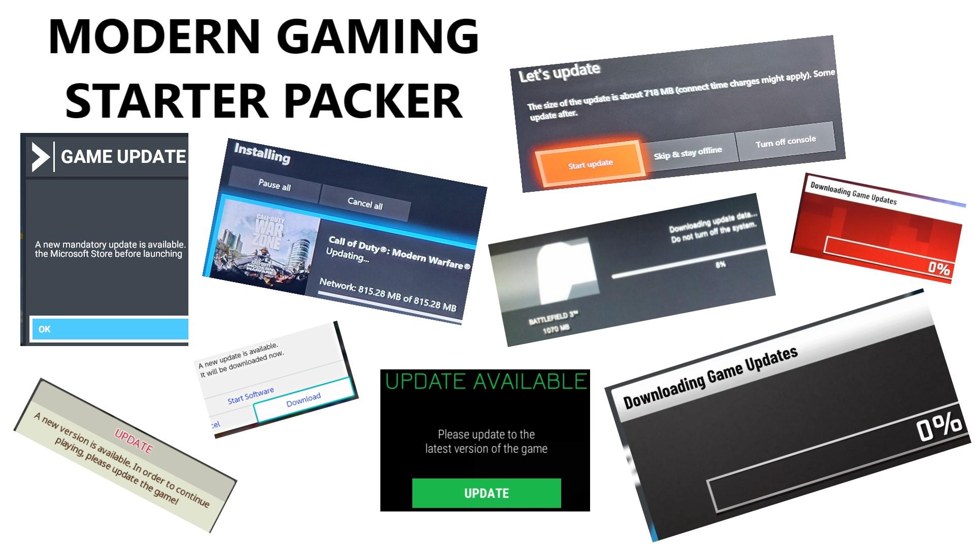 Modern Gaming Experience Starter Pack | /r/starterpacks | Starter Packs | Know Your Meme