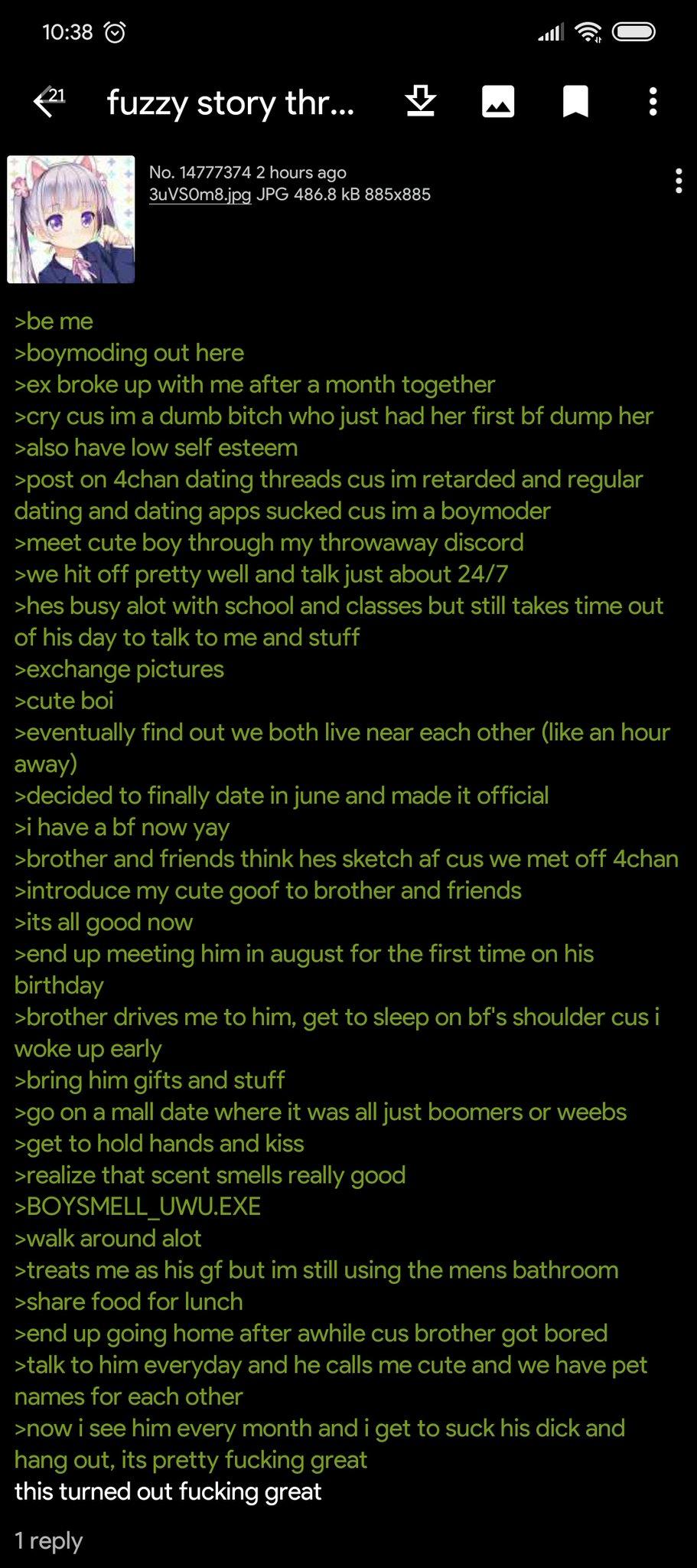 Anon be boymoding out here | Boysmell | Know Your Meme