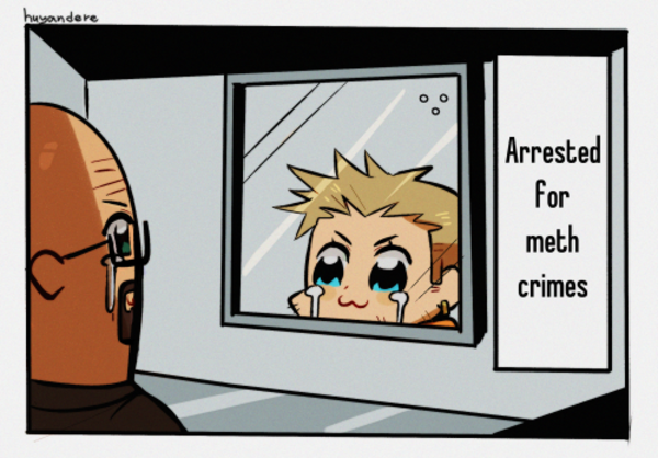 Arrested for meth crimes | Breaking Bad | Know Your Meme