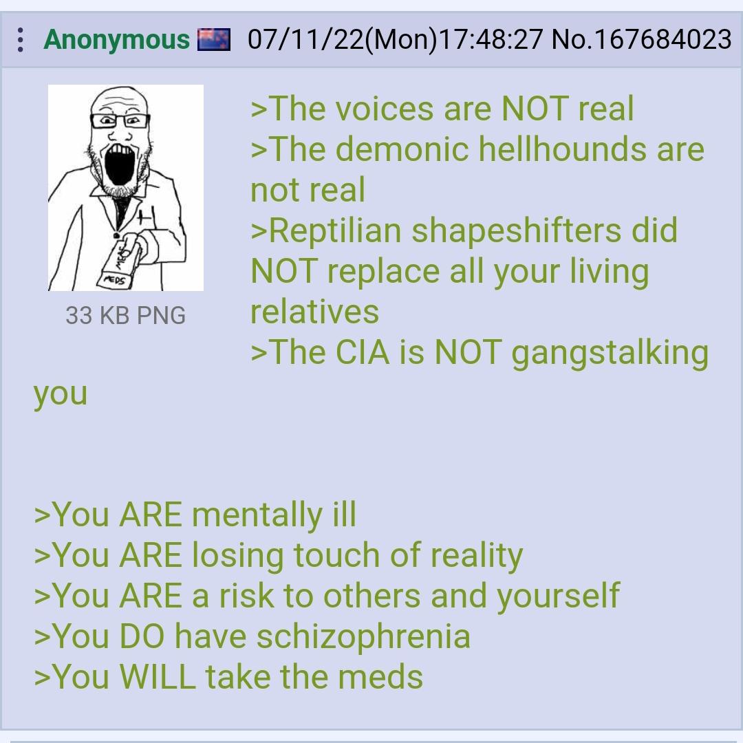 anon got a prescription by his doctor | /r/Greentext | Greentext ...