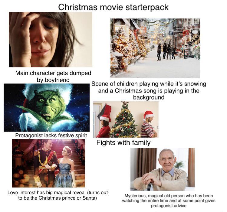 Christmas movie starterpack | /r/starterpacks | Starter Packs | Know ...