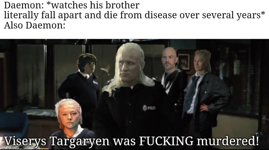 Viserys Targaryen tripped and fell on his own shears | /r/FreeFolk | /r ...