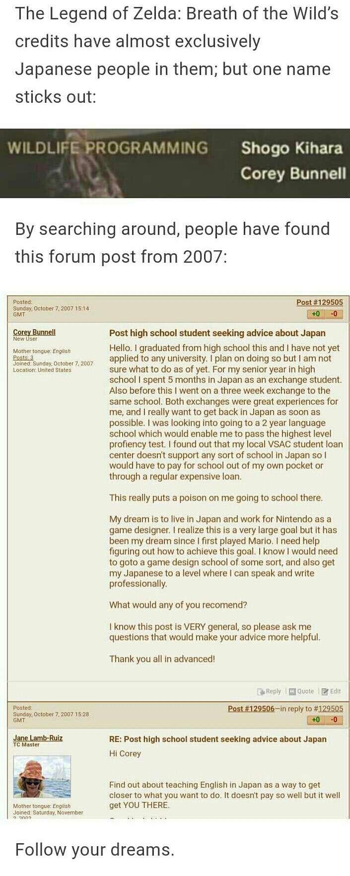 The dream is real | The Legend of Zelda: Breath of the Wild | Know Your Meme