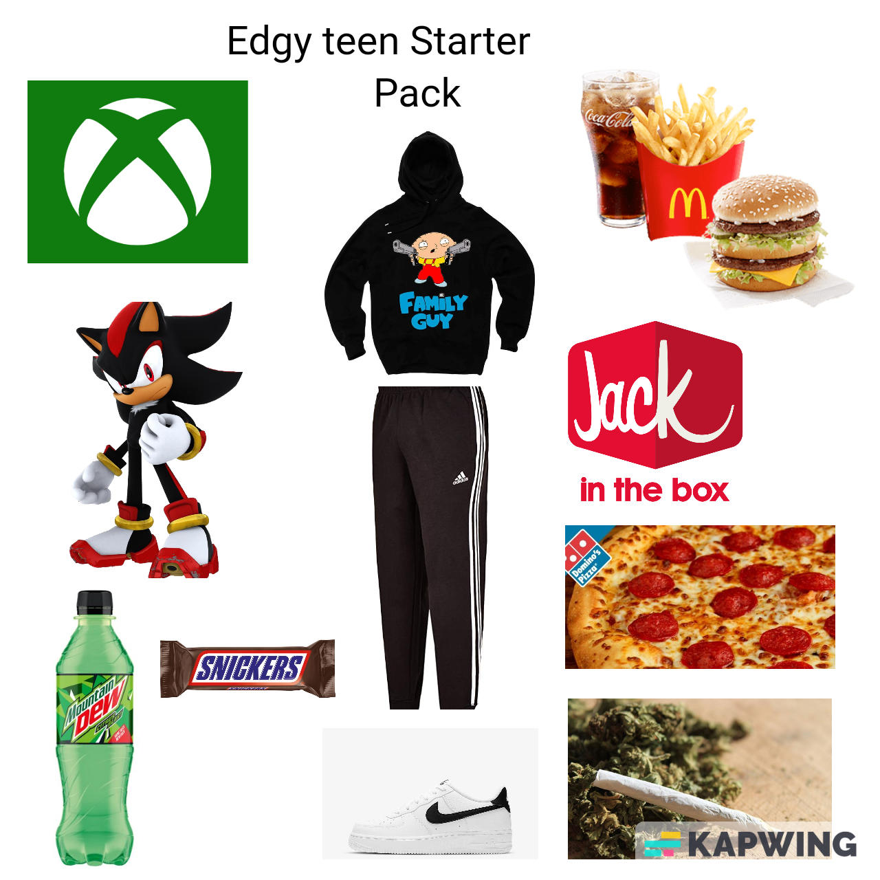 Modern edgy teen starter pack | /r/starterpacks | Starter Packs | Know ...