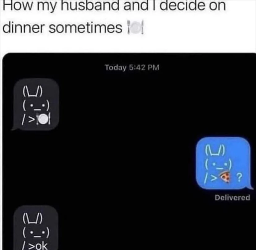Wholesome dinner selection | Know Your Meme