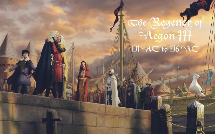 Aegon III and Viserys II are reunited after four years of Viserys being ...