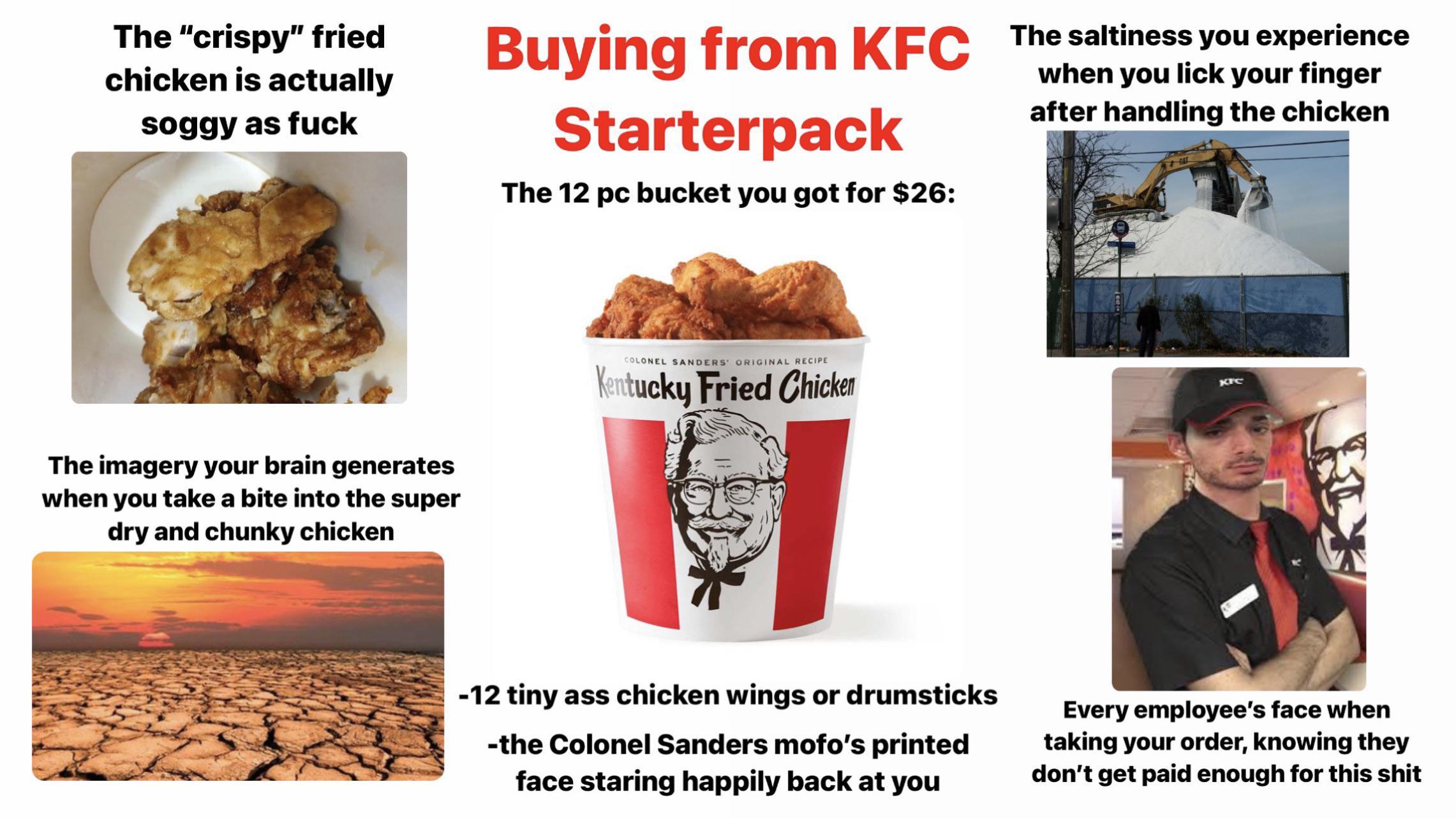 Buying from KFC Starterpack | /r/starterpacks | Starter Packs | Know ...