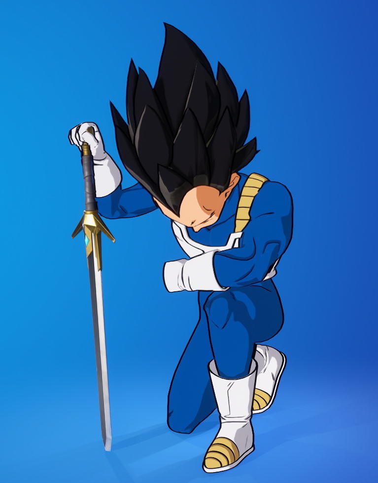 Fortnite Version | I Kneel / Kneeling Vegeta | Know Your Meme