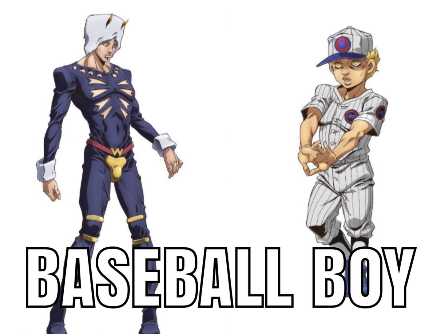 baseball boy | /r/ShitPostCrusaders/ | JoJo's Bizarre Adventure | Know ...