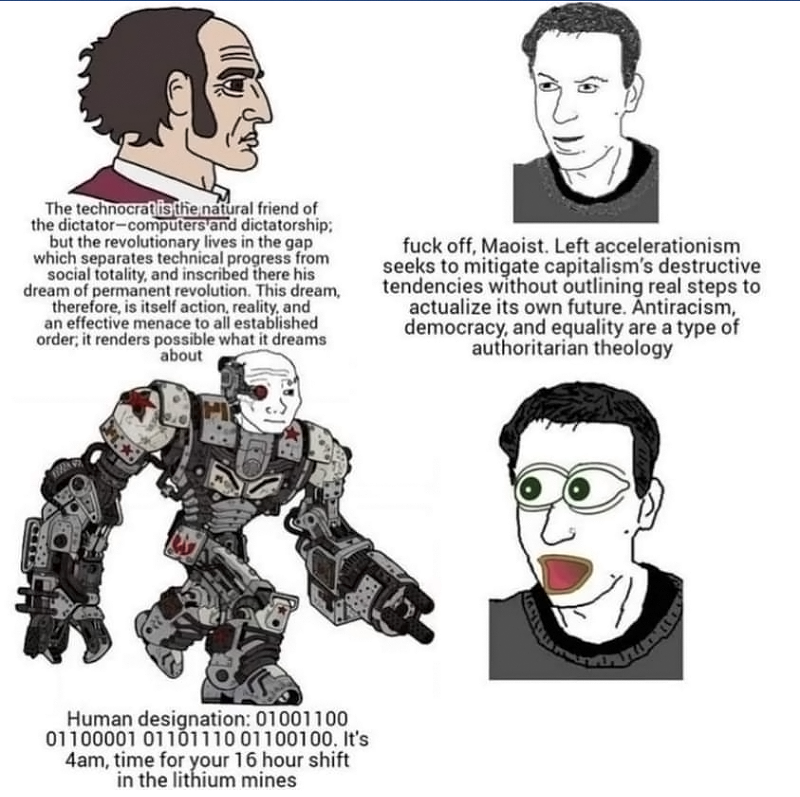 deleuze and land | Nick Land / Accelerationism | Know Your Meme