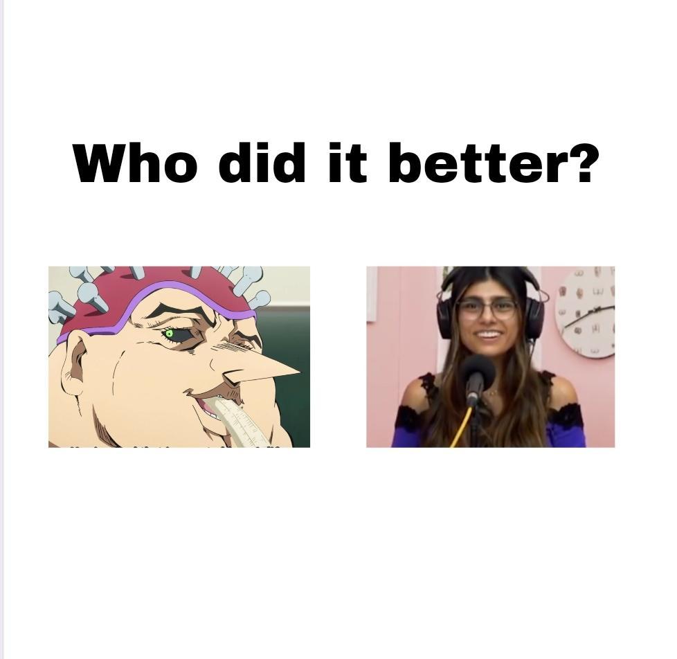 (I'm not referring to polpo offing himself) | /r/ShitPostCrusaders ...