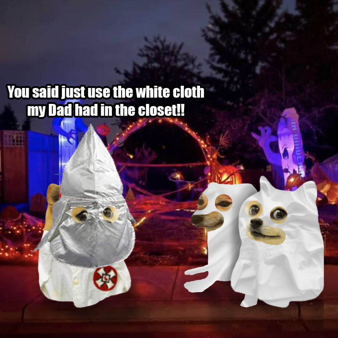 Le ghost costume has not arrived | /r/dogelore | Ironic Doge Memes ...