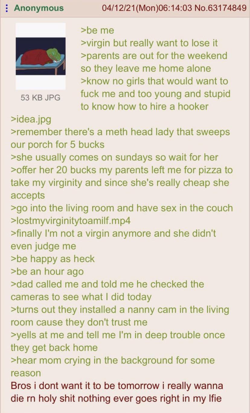 Anon got caught. | /r/Greentext | Greentext Stories | Know Your Meme