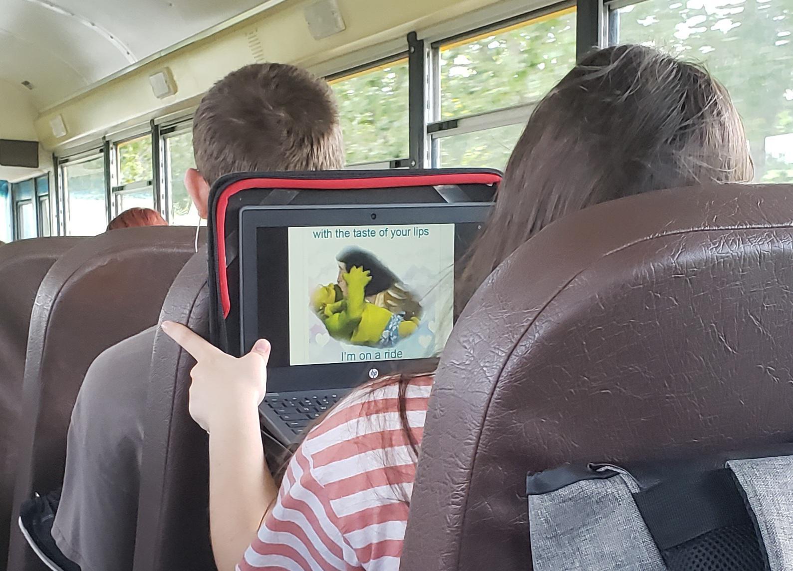 How would you react if you saw this on your bus | Know Your Meme