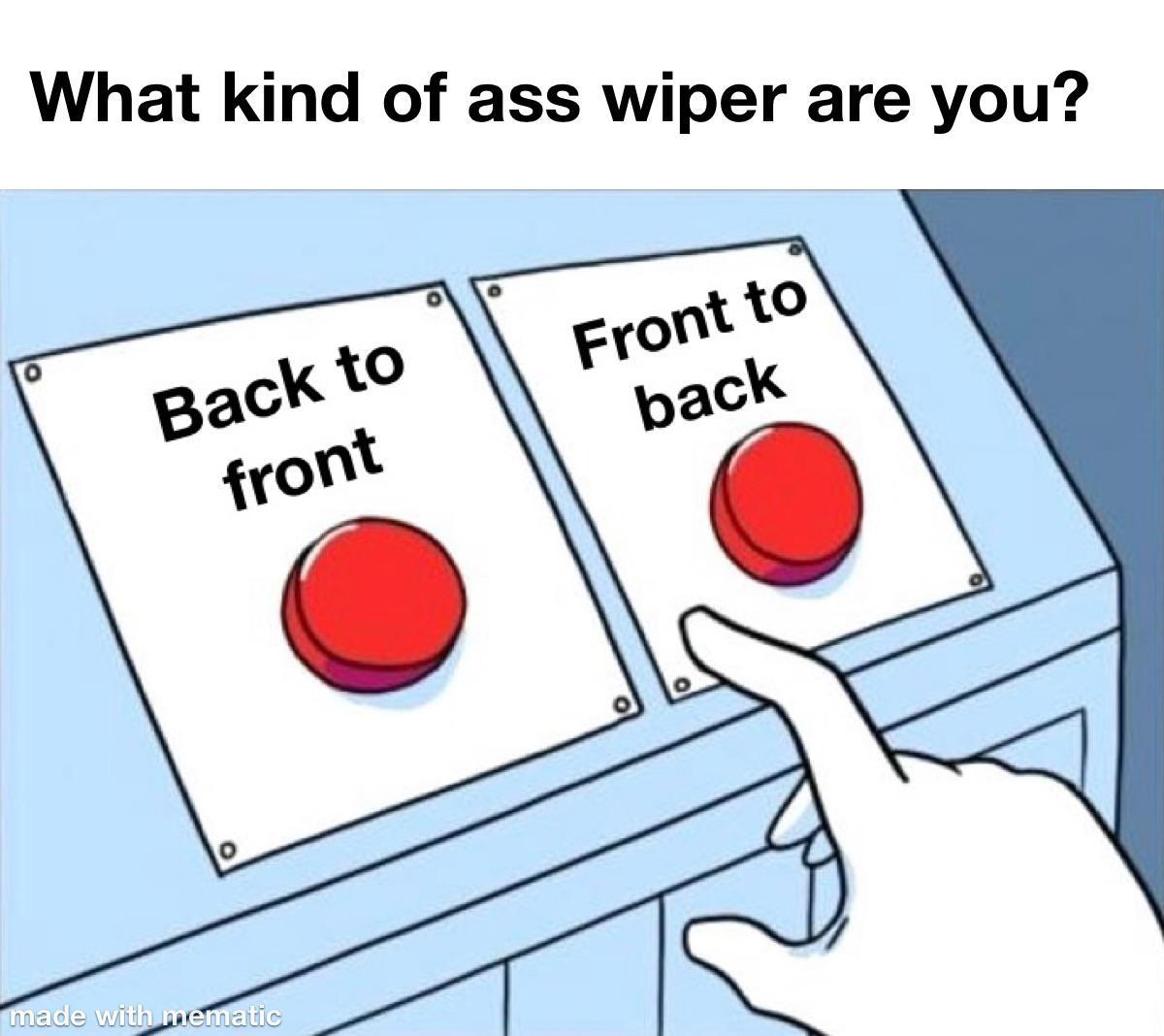 Definitely back to front | /r/okbuddyretard | OkBuddyRetard | Know Your ...