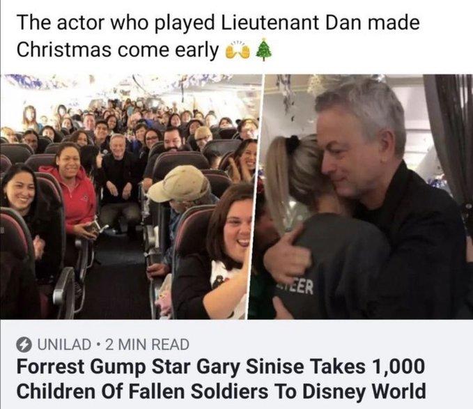 Lieutanent Dan from Forrest Gump is a Real Life Hero too | /r ...