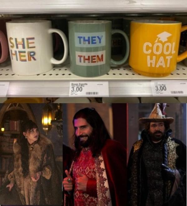 What We Do in the Shadows Version | She/Her, They/Them, Cool Hat | Know ...
