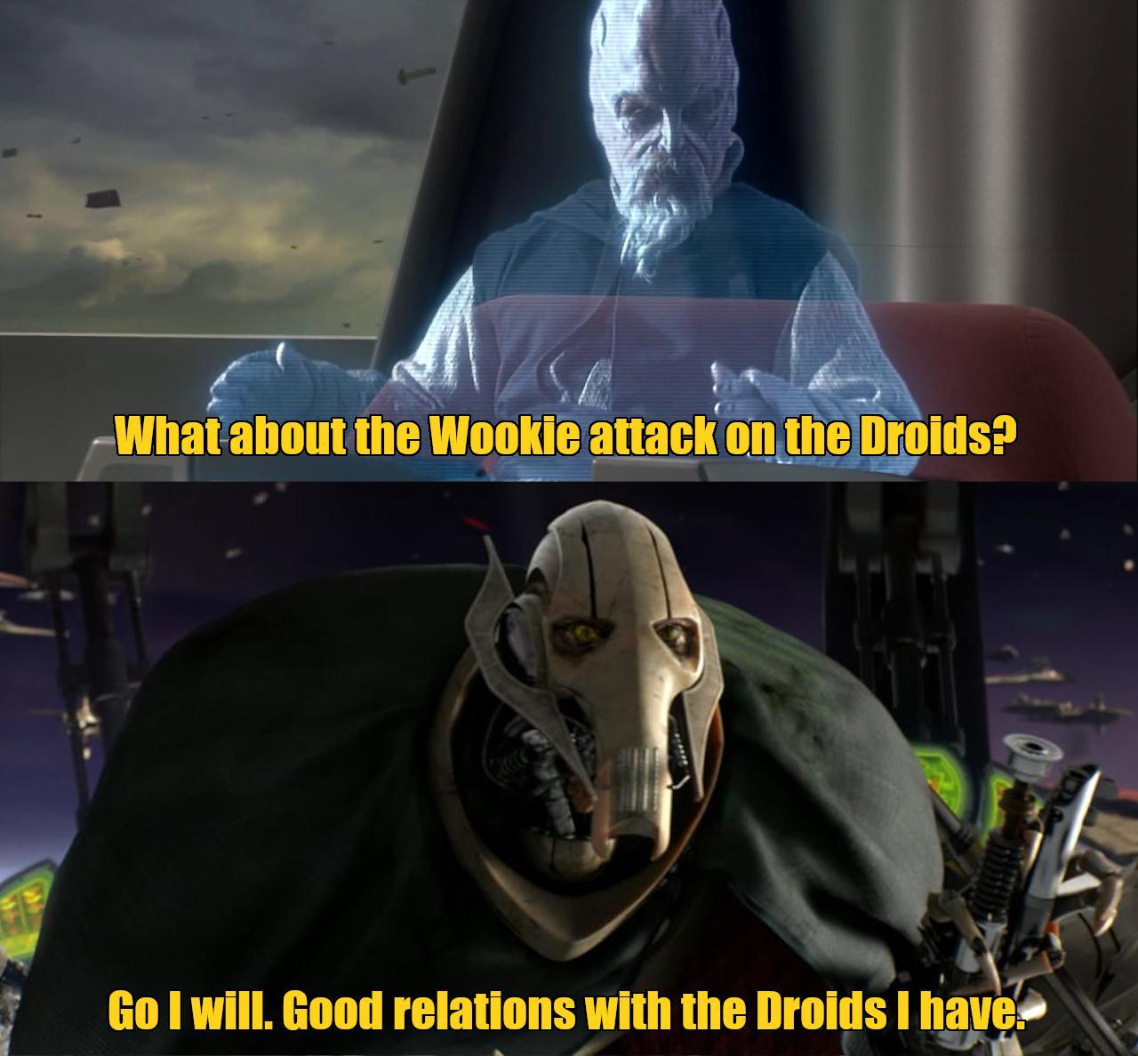 Roger! Roger! | /r/PrequelMemes | What About The Droid Attack on the ...