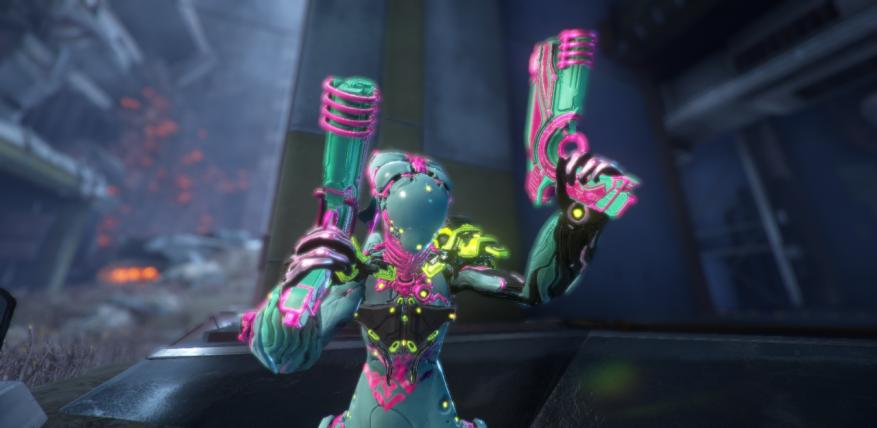 Rebecca Cyberpunk Edgerunners Nova Prime - Warframe studio | Rebecca ...