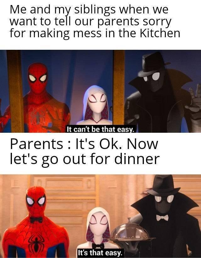 We say sorry and they'll give us a reward | /r/wholesomememes ...