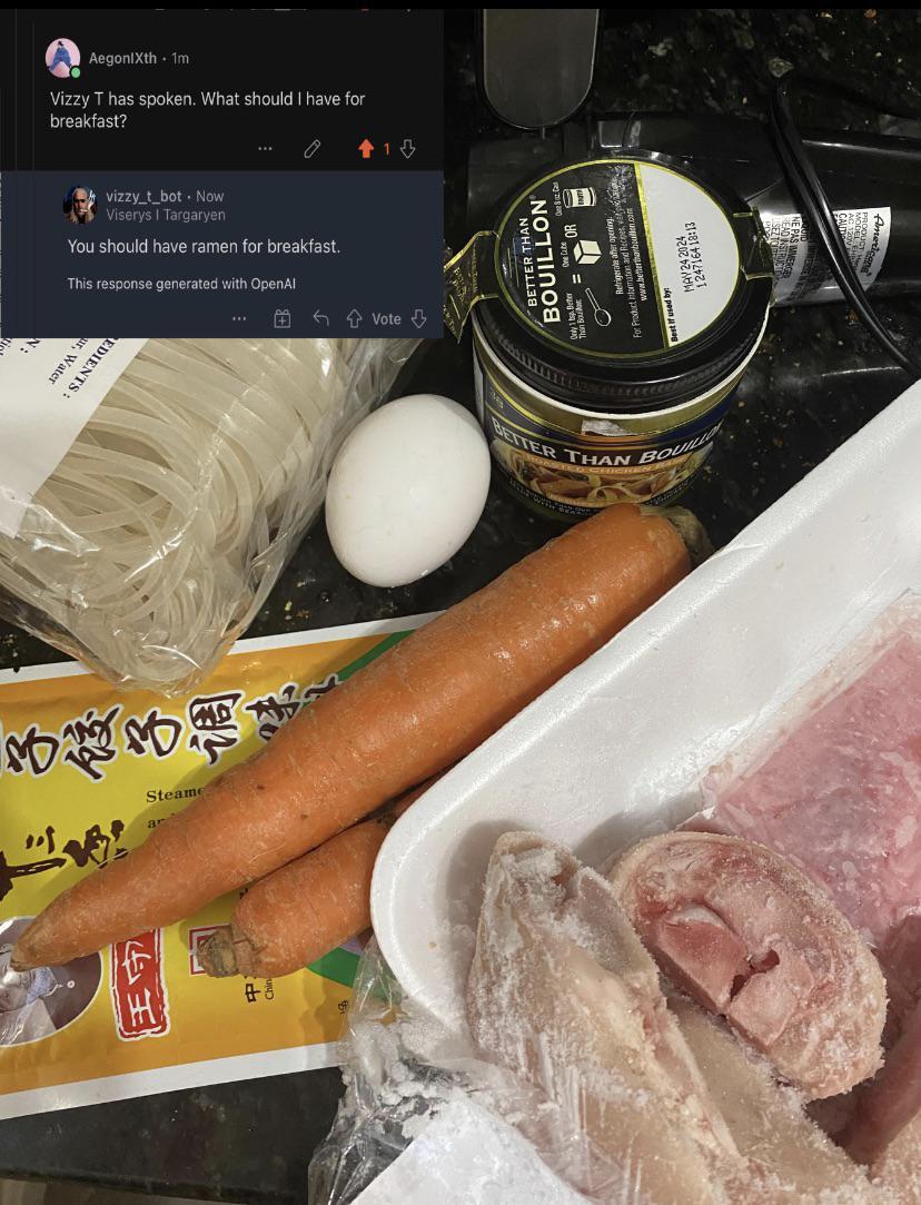 Did not dare refuse a direct order from Vizzy T | /r/FreeFolk | /r ...