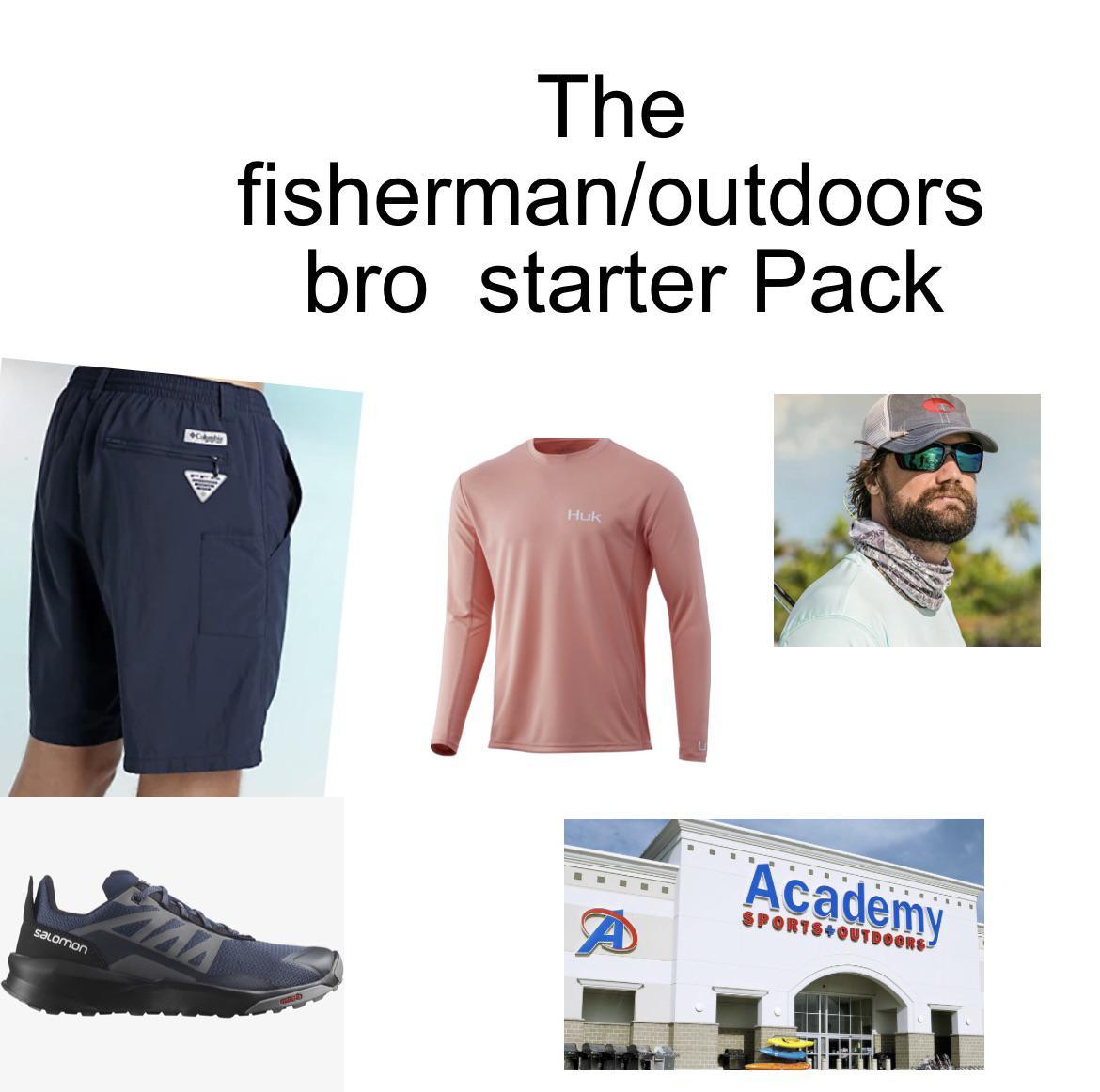 Fisherman/outdoors bro starter pack | /r/starterpacks | Starter Packs ...