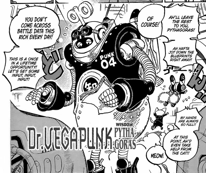 Vegapunk Pythagoras | One Piece | Know Your Meme