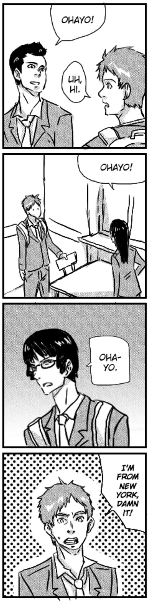 The Misadventures of Gaijin-Kun "Ohio" Comic | "Ohio" in Japan / "Ohayo ...