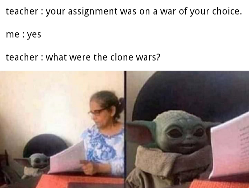 I love TCW, Fun episodes, it taught me alot stuff, Jar Jar was also fun ...