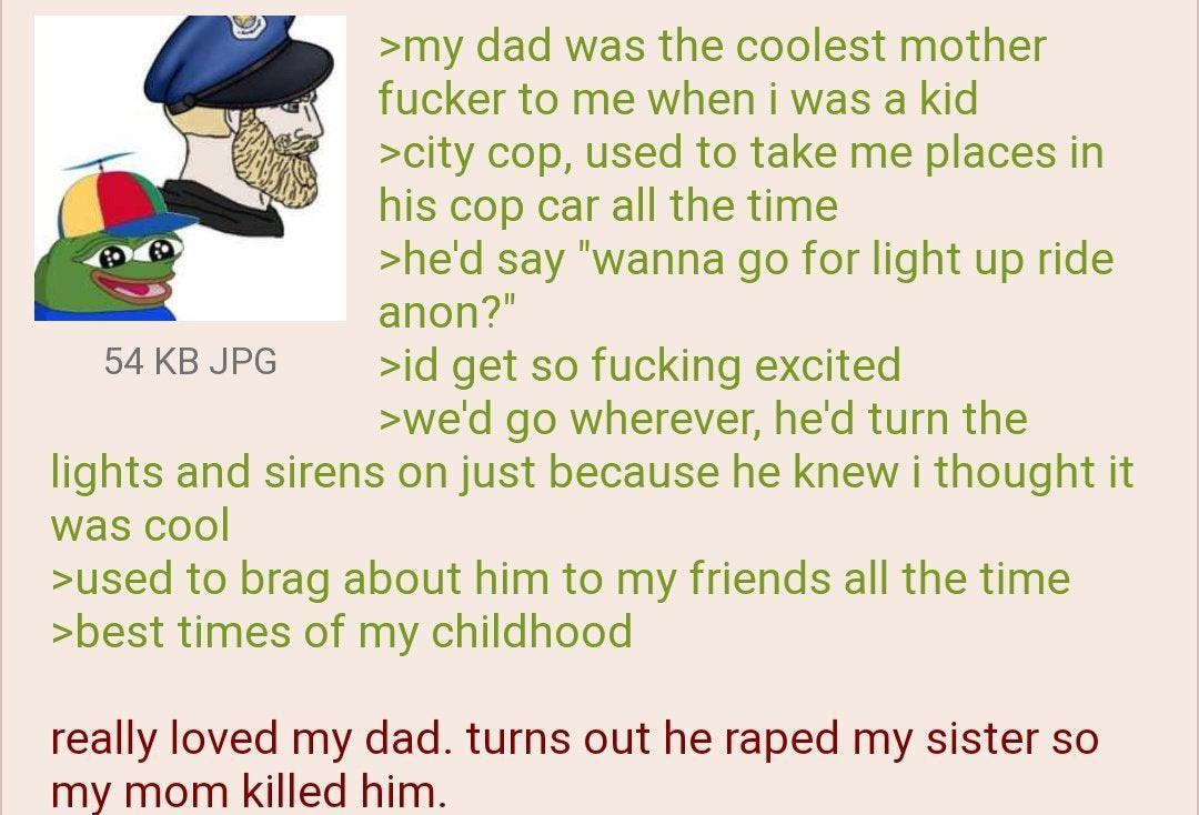 Anon's dad was cool | /r/Greentext | Greentext Stories | Know Your Meme