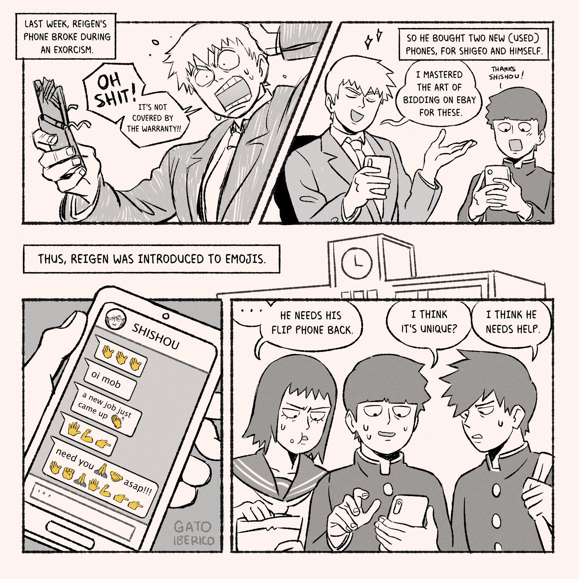 If nothing else, Reigen is consistent. | Mob Psycho 100 | Know Your Meme