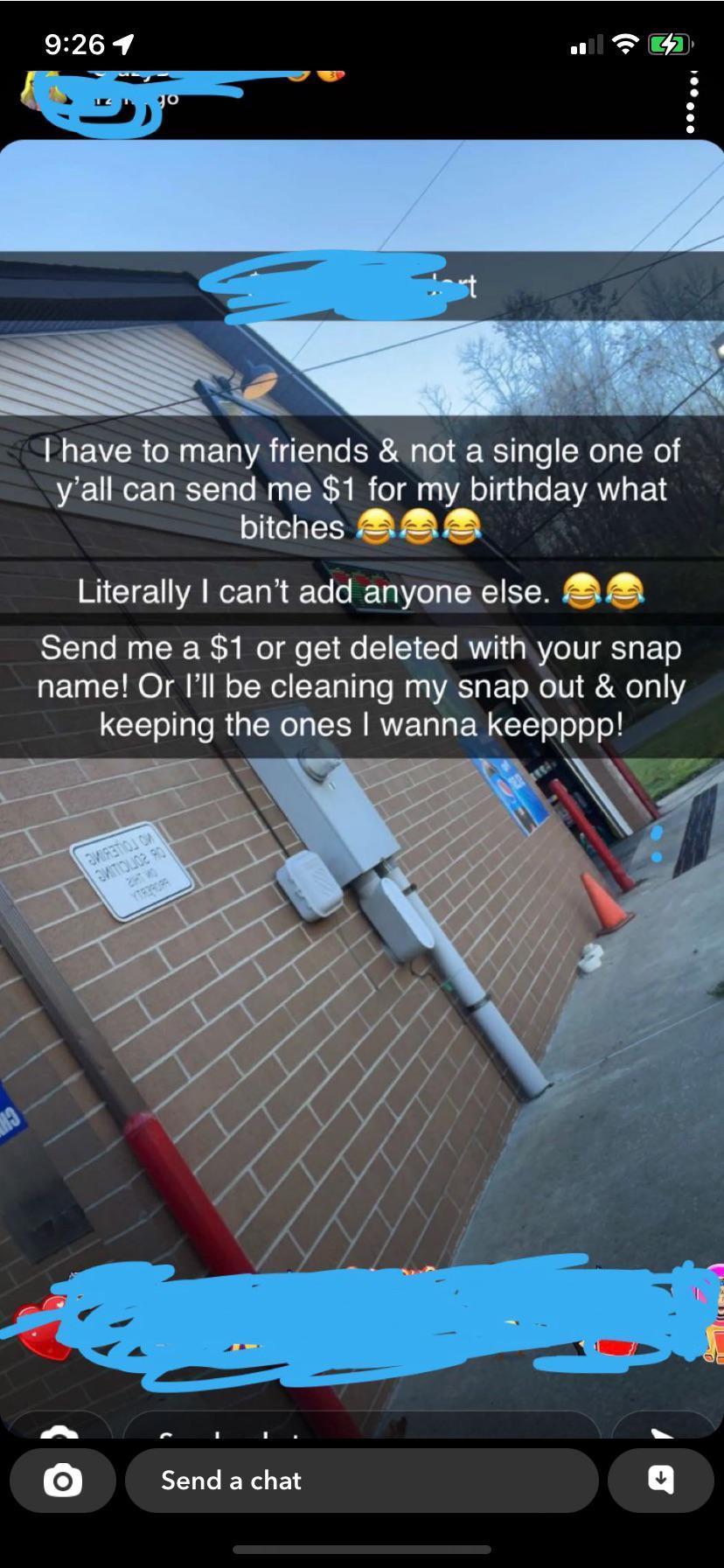 Random girl on my Snapchat ‍♂️ | /r/FuckYouKaren | Karen | Know Your Meme