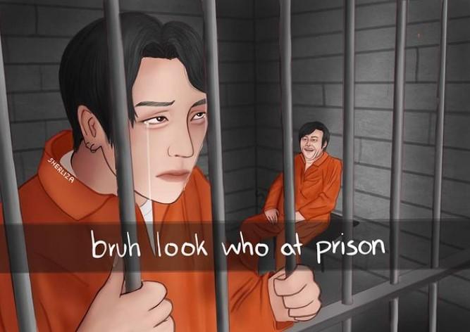 bruh look who at prison | Bruh Look Who At X | Know Your Meme