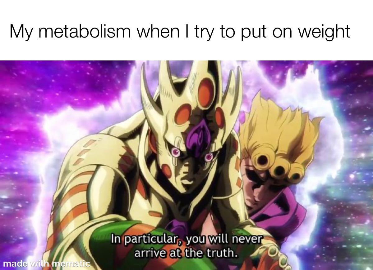 I’ll never get the Jotaro physique at this rate | /r/ShitPostCrusaders ...
