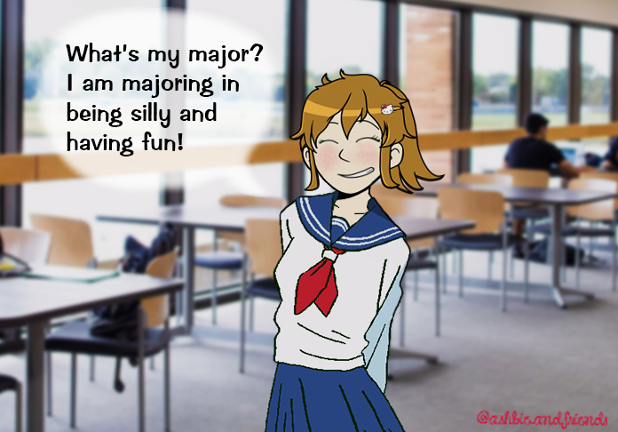 "Majoring in being silly and having fun!" | Ashbie Moon / Aspie Girl ...