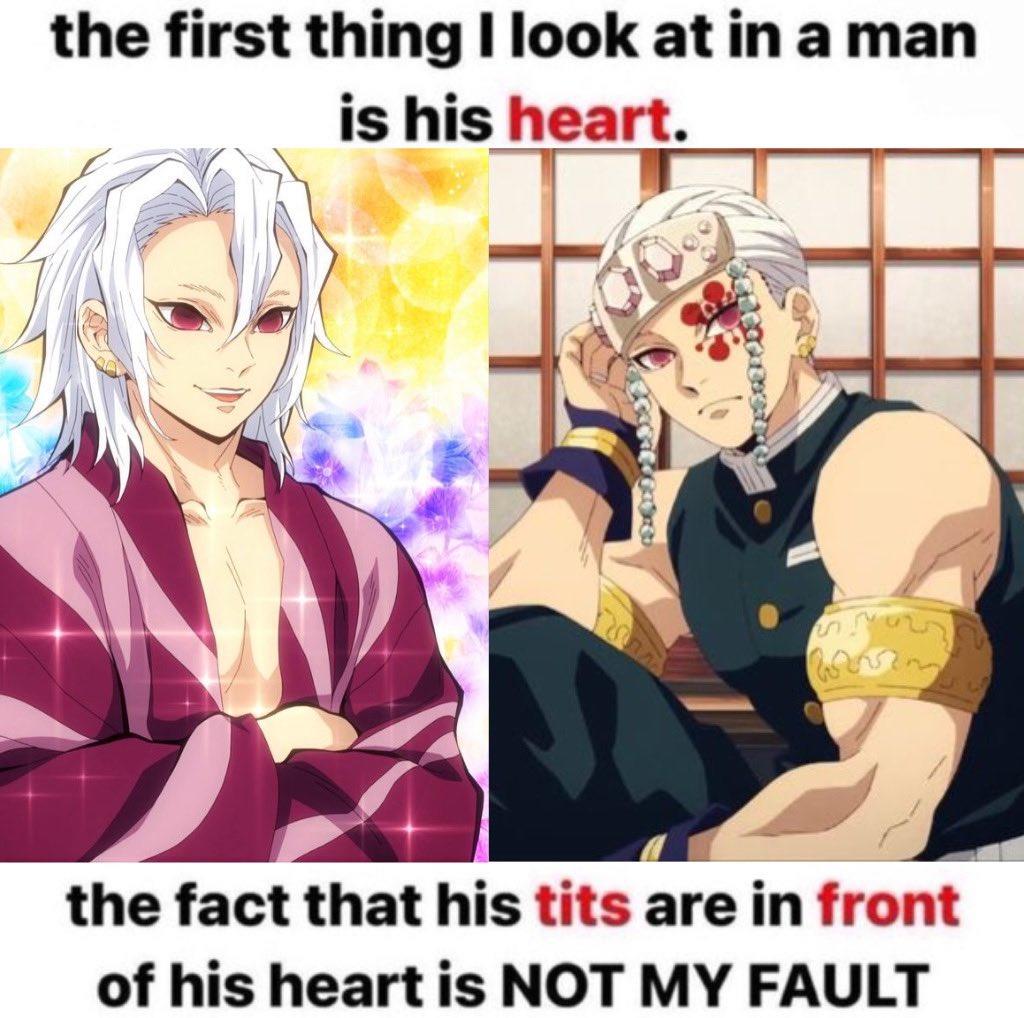 the first thing i look at in sanemi is his heart alternate version ...