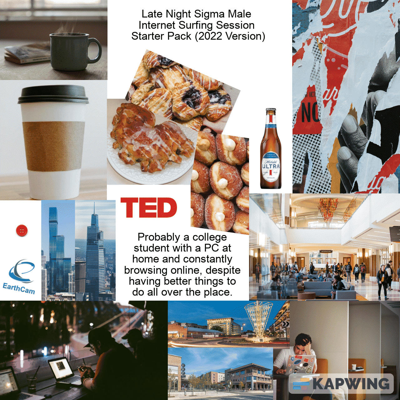 Late Night Sigma Male Internet Surfing Session Starter Pack (2022 ...