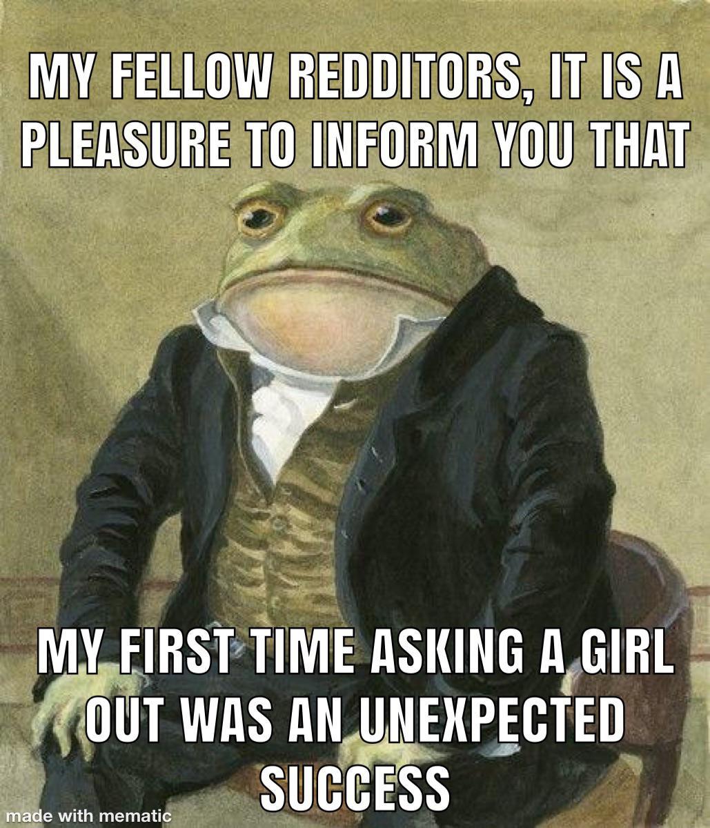 She said yes to a future date! I’ve waited 2 years to ask her this ...