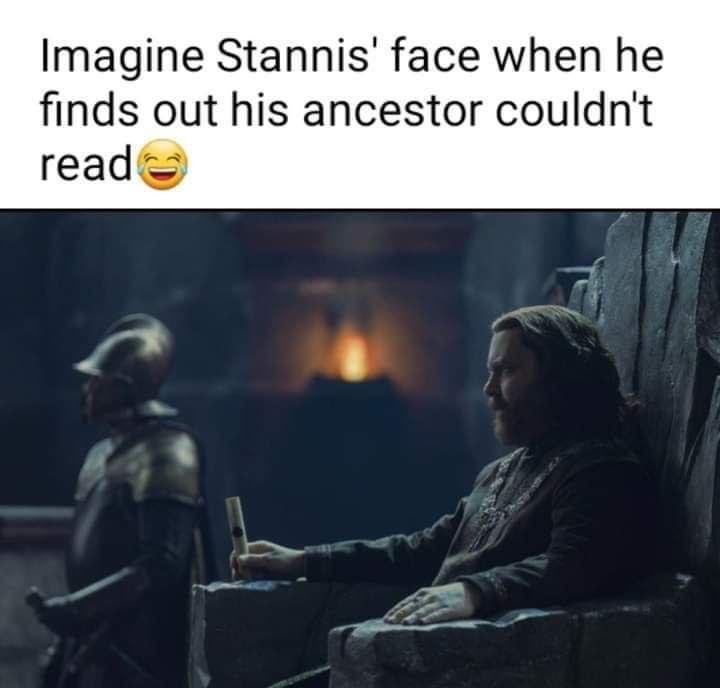 Fewer ancestors to remember for stannis | /r/FreeFolk | /r/freefolk ...