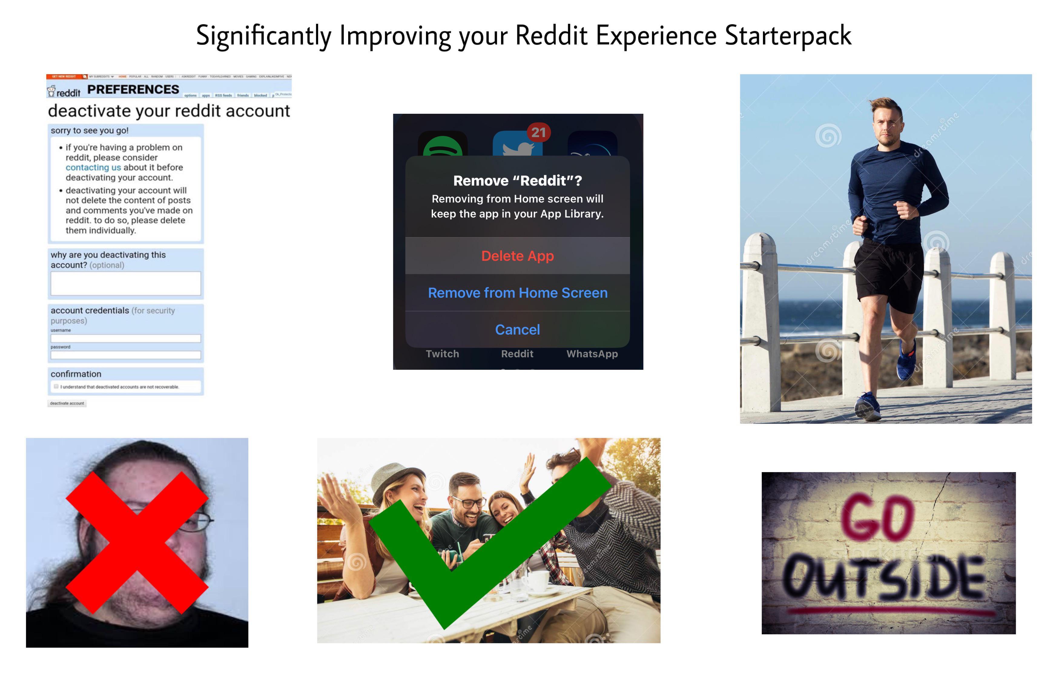 Significantly Improving your Reddit Experience Starterpack | /r ...