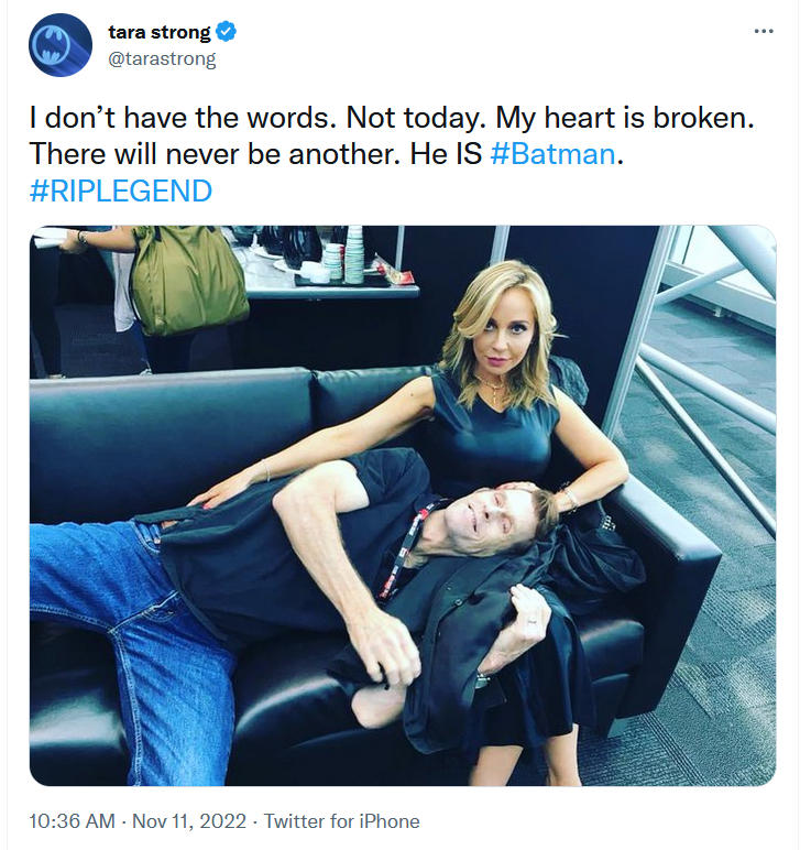 Tara Strong's reaction | Batman | Know Your Meme