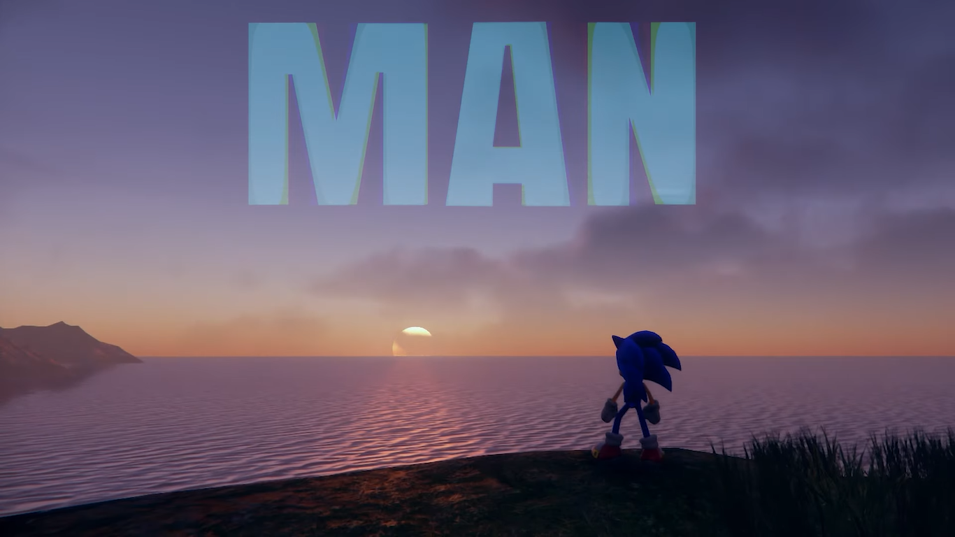 Sonic Frontiers Official Man | Man | Know Your Meme
