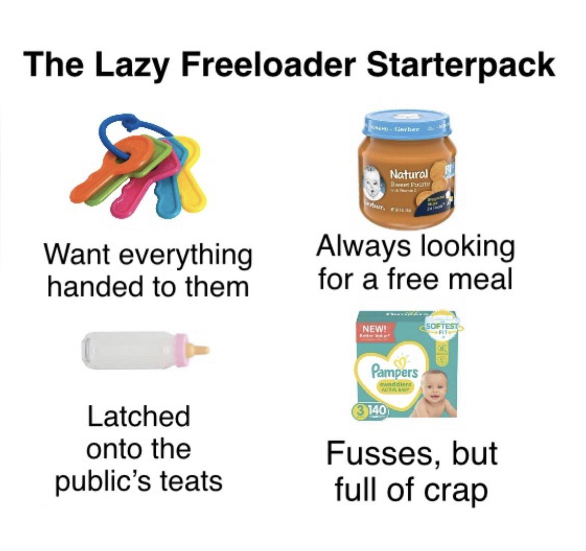 The Lazy Freeloader Starterpack | /r/starterpacks | Starter Packs ...