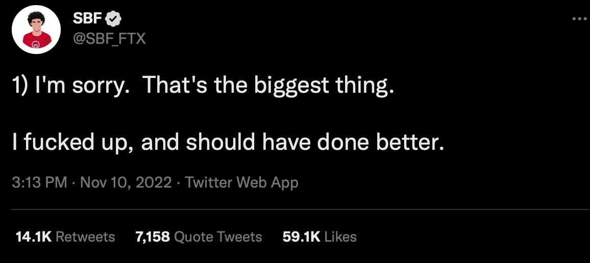 SBF Apology | FTX Crypto Crash | Know Your Meme