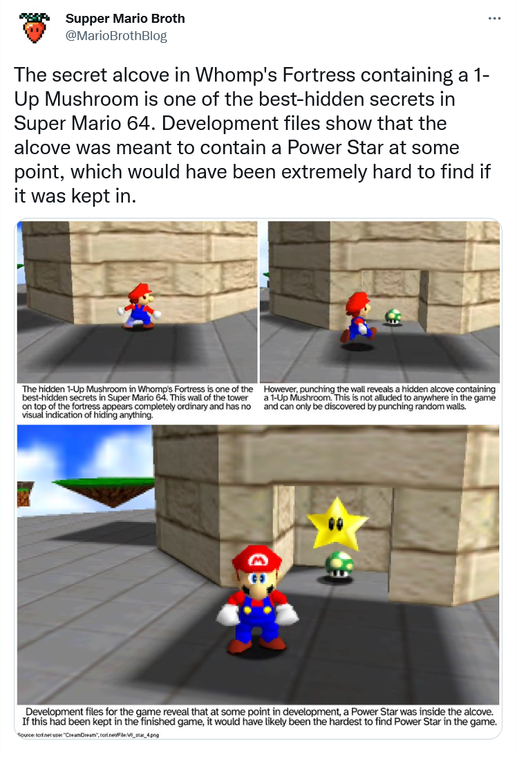 Imagine if they'd just left the star there | Super Mario 64 | Know Your ...